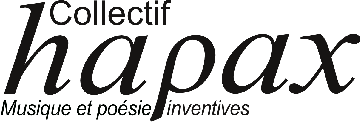 Logo hapax noir – Rencontres Internationales Traverse Vidéo